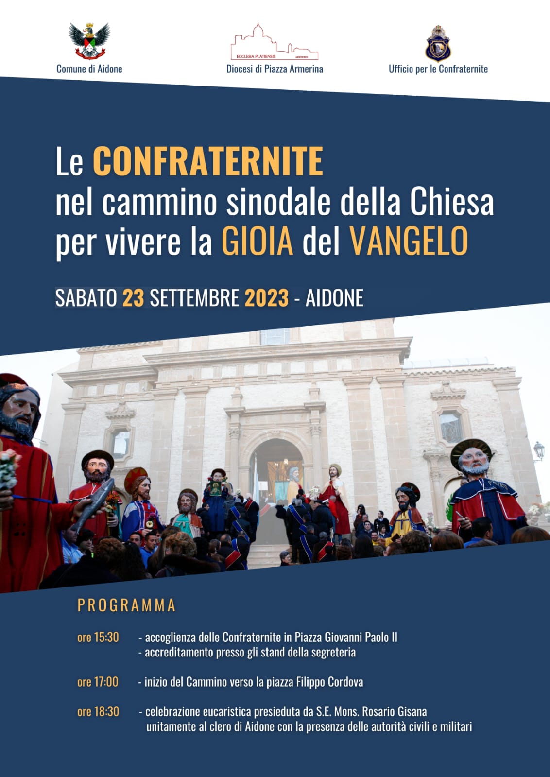 Decimo Cammino diocesano delle Confraternite – Diocesi di Piazza Armerina