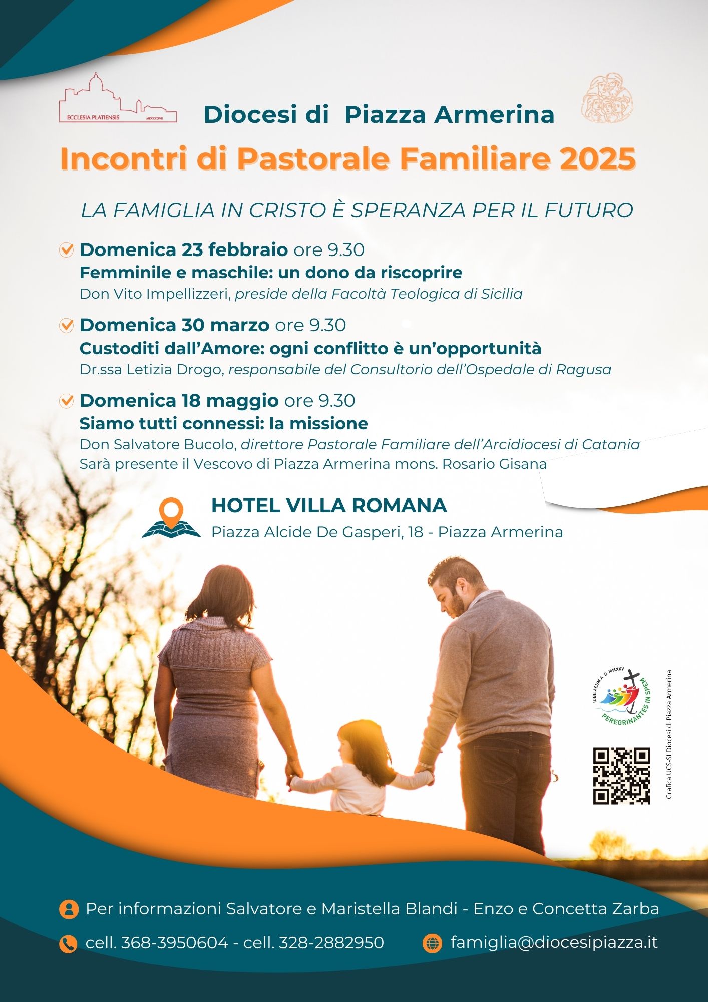 Incontri di Pastorale familiare 2025 – Diocesi di Piazza Armerina